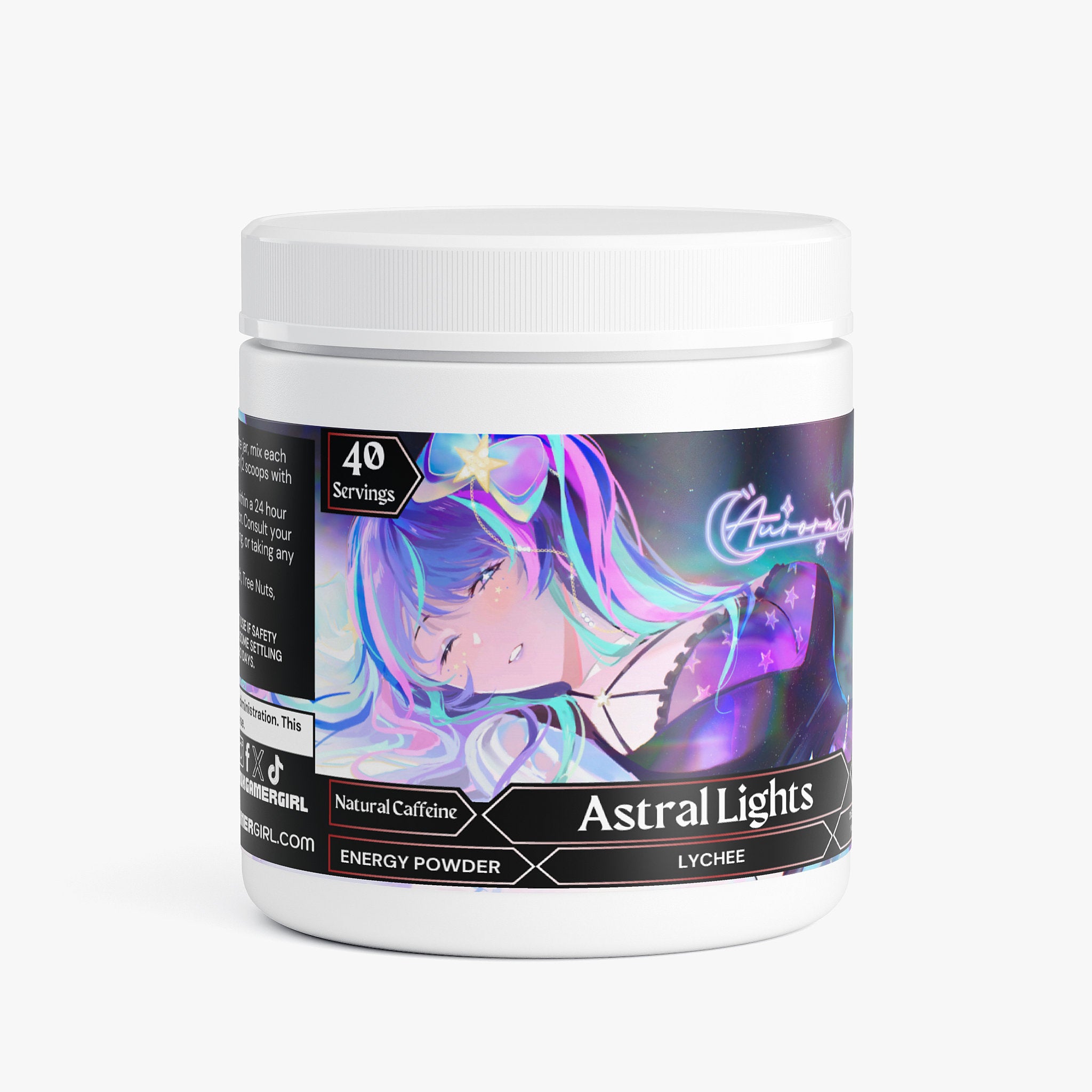 Aurora Dyne - Astral Lights Energy Powder (Lychee Splash Energy ...