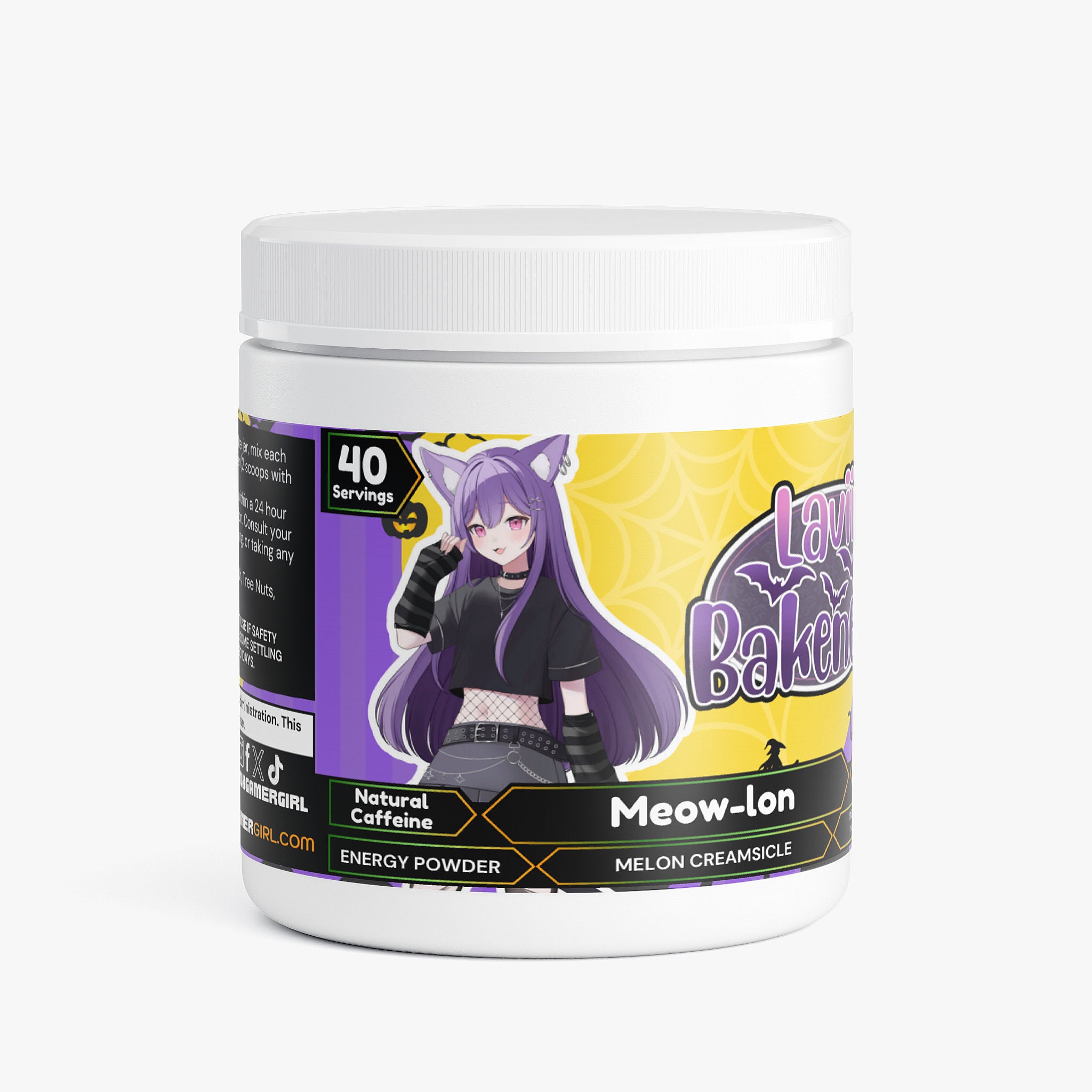 Lavii Bakeneko - Meow-lon Energy Powder (Melon Creamsicle) – Drink ...