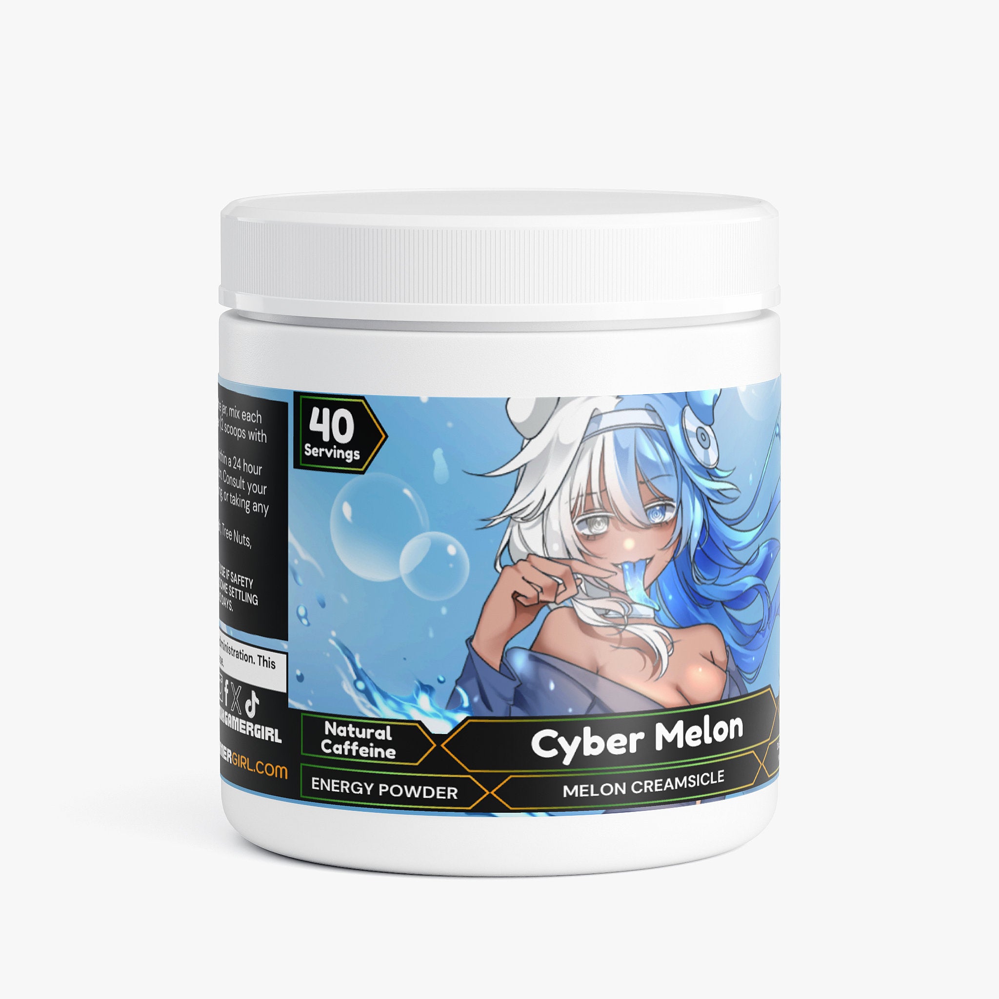 Mangoladon - Cyber Melon Energy Powder (Melon Creamsicle) – Drink Gamer ...