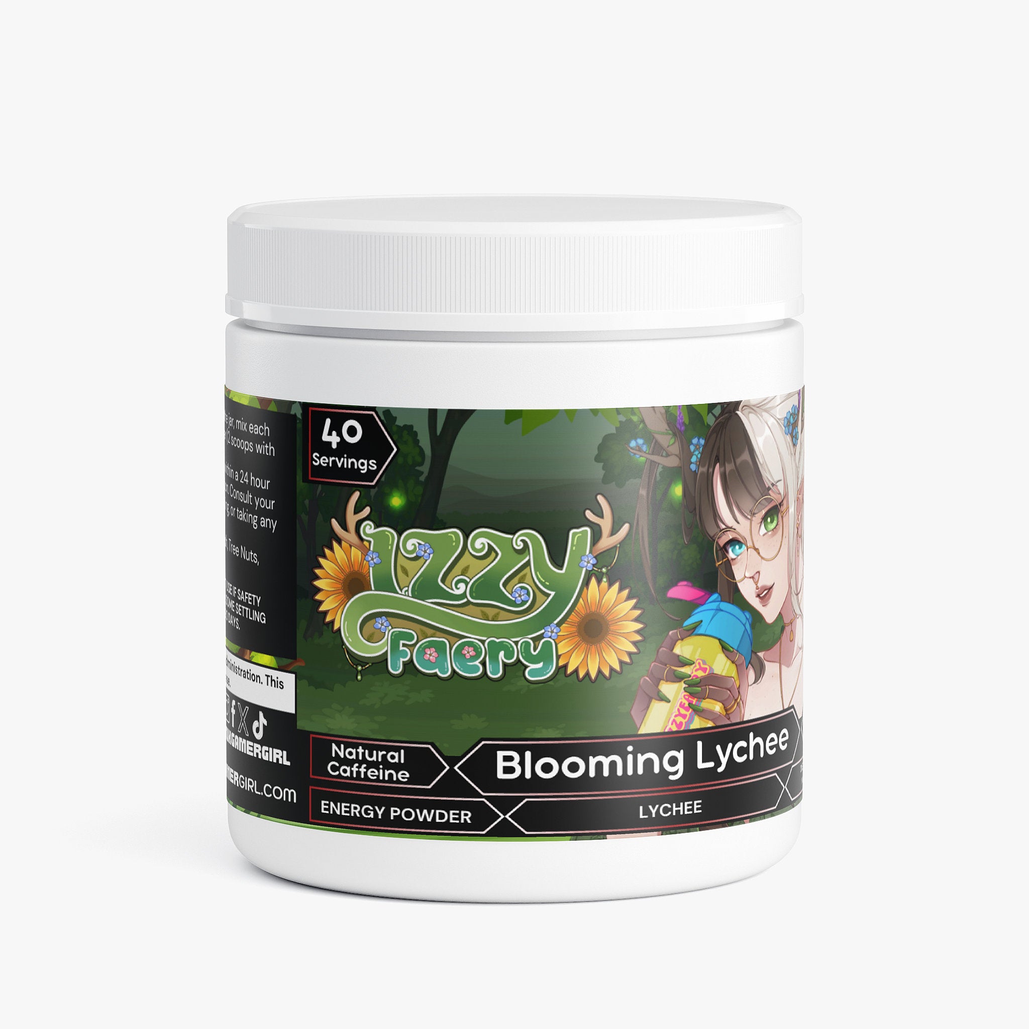 Izzy Faery - Blooming Lychee Energy Powder (Lychee Energy) – Drink ...