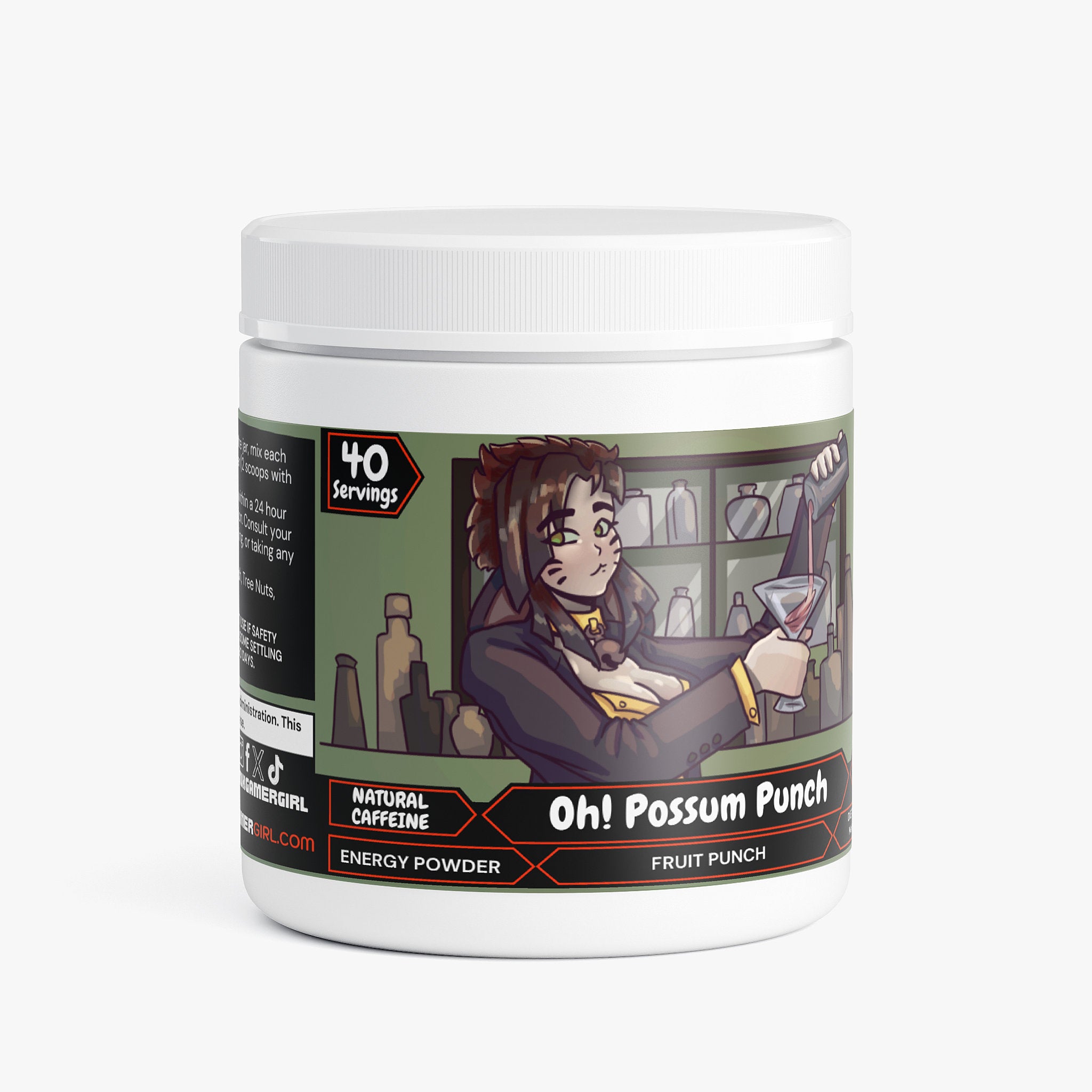 ArcherOhPossum - Oh! Possum Punch Energy Powder (Fruit Punch) – Drink ...