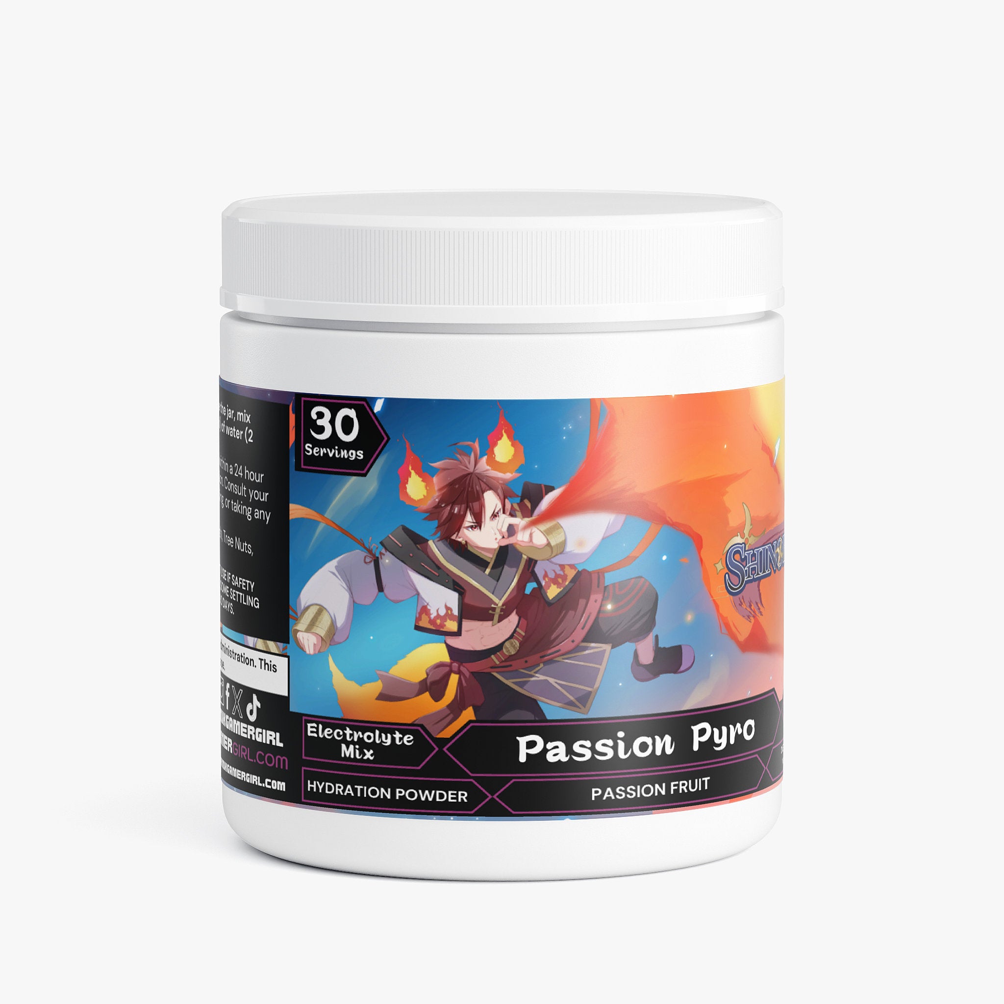 Shinobishii - Passion Pyro Hydration Powder (Passion Fruit) – Drink ...