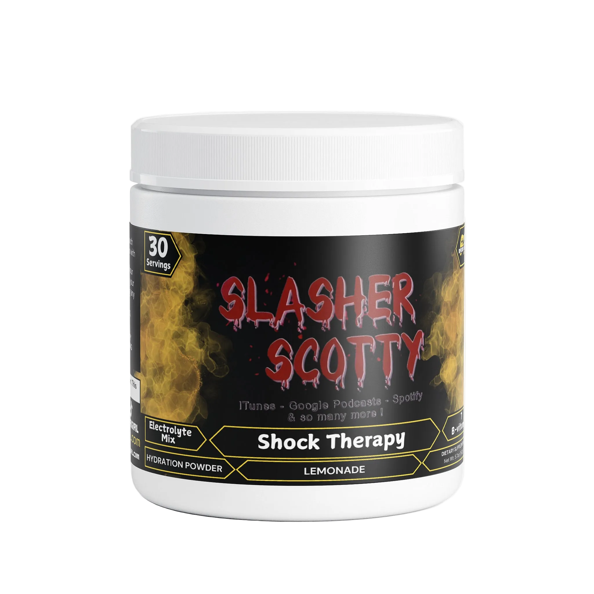 Slasher Scotty - Shock Therapy Hydration Powder (Lemonade) – Drink ...