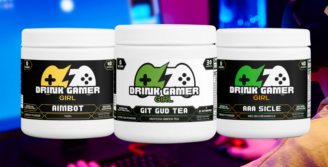 Drink Gamer Girl: Powered by Creators, Designed for Gamers